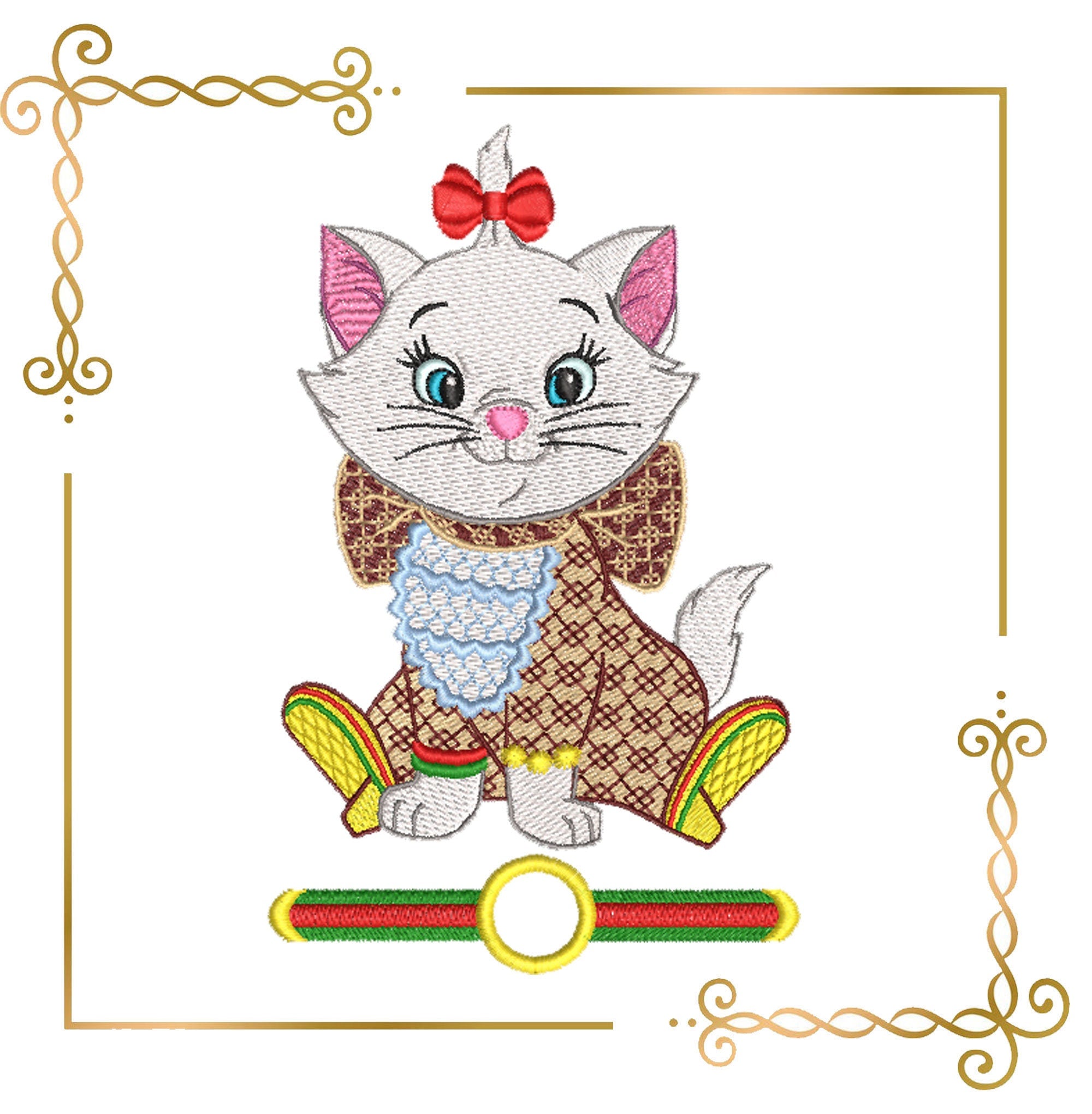 Gift design Kitty Super Fashion Kitty Marie, girl, cartoon character ...